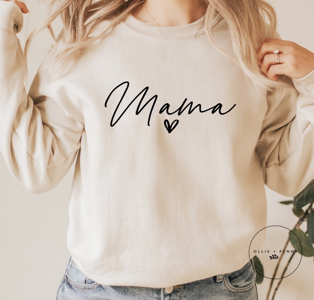 Mama Sweatshirt , Retro Mama Sweatshirt, Groovy Mama Sweatshirt ...