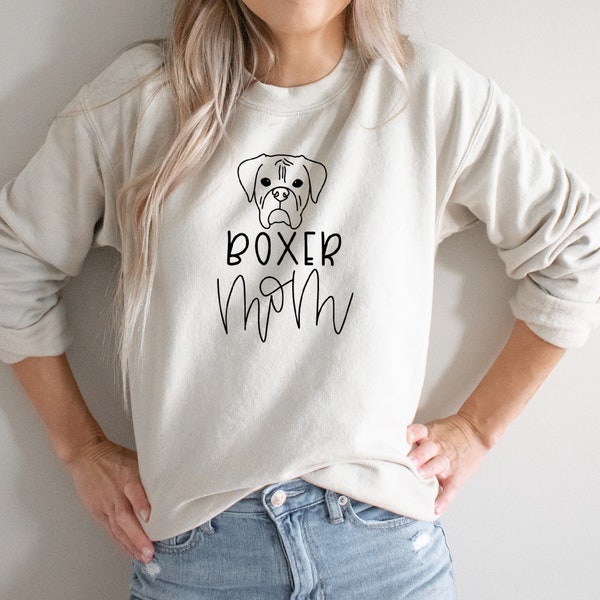 Boxer Mom - Etsy