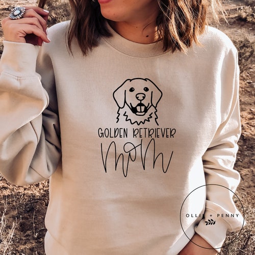 Golden Mom Golden Retriever Personalized Dog Mama Shirt - Etsy