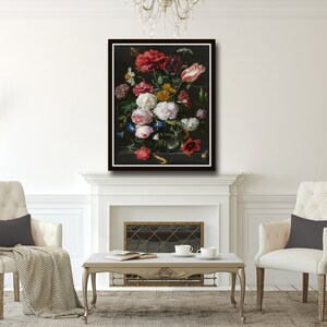 Dutch Floral Still Life Botanical Print, Giclee, Print, Home Decor ...