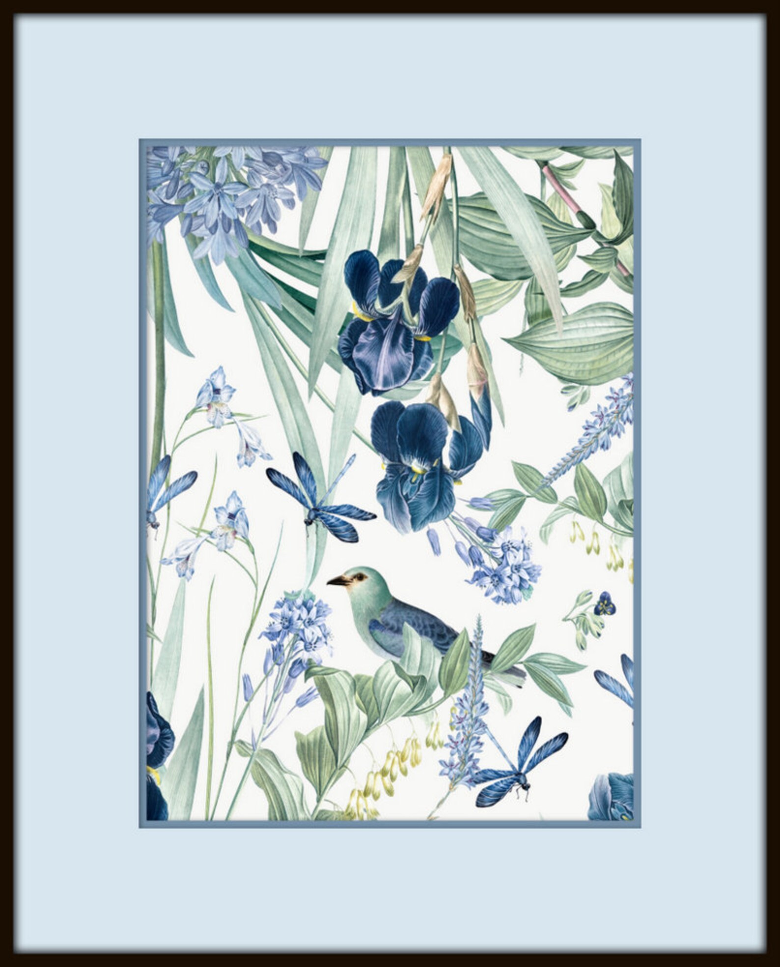 Vintage Bird and Botanical Collage Print Set No. 12, Botanical Art ...