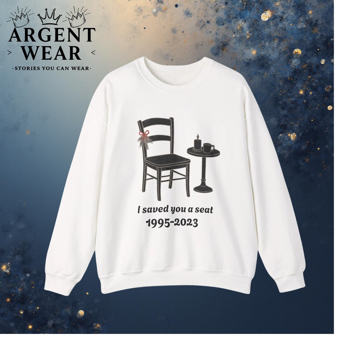 Memorial Chair Sweatshirt | Remembrance Gift, 1995-2023 - Etsy