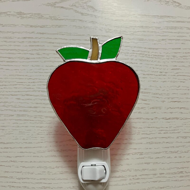 Apple Night Light - Etsy