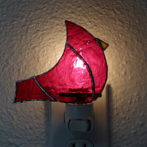 Cardinal Night Light - Etsy
