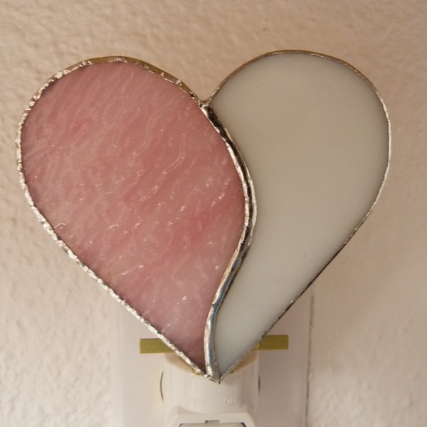 Light Pink Heart - Etsy