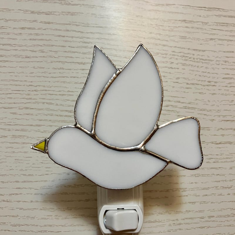 Stained Glass Dove - Etsy