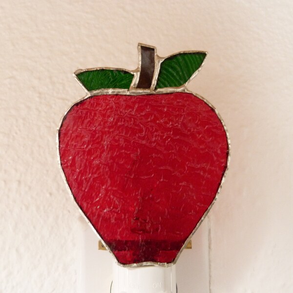 Apple Night Light - Etsy