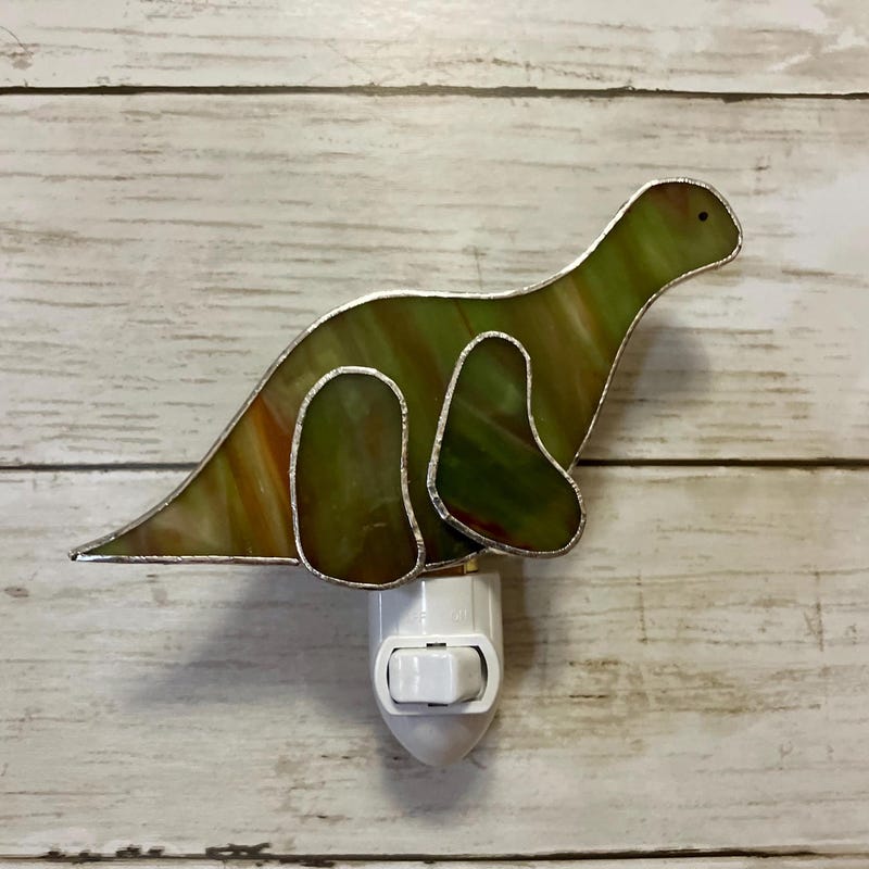 Dinosaur Night Light - Etsy