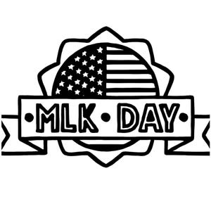 Martin Luther King Jr Coloring Pages | Black History Printable | MLK ...