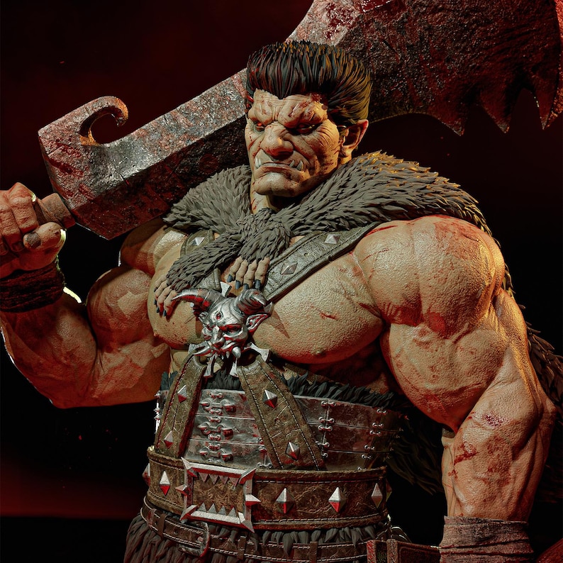 Nosferatu Zodd STL Statue | 1/6 Scale Berserk Fanart | Bloody War Demon ...