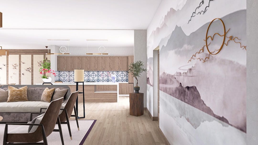 Neo Chinese Interior Design Render Collection | PDF Download ...