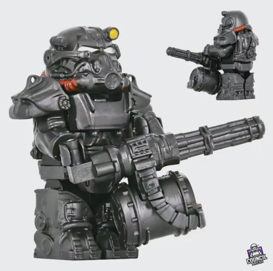 Fallout Knight Titus - Custom Design Figures - Etsy