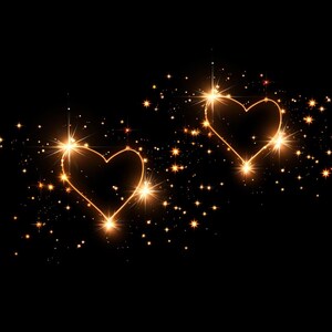 Christmas Bokeh Overlays Megapack: Gold Glitter, Tree Lights (PNG JPG ...