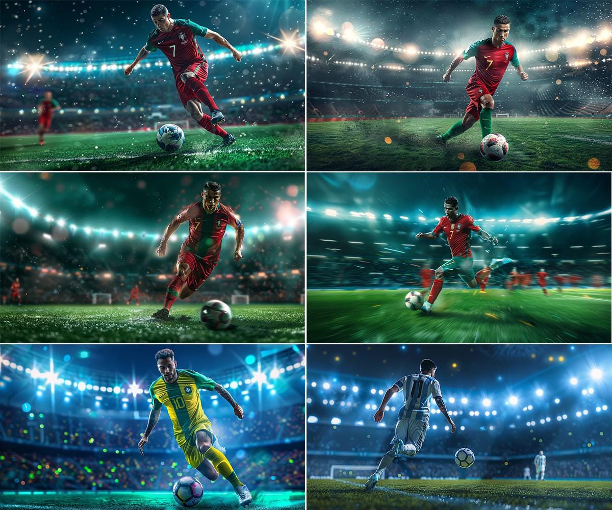 Football Digital Backdrop | Stadium Lights, Foggy Field | Sports ...