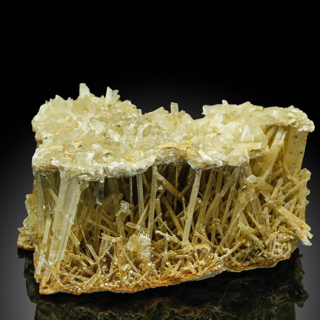 Top! Grass Orange Gypsum Crytals From Rudna Mine, Poland - Etsy