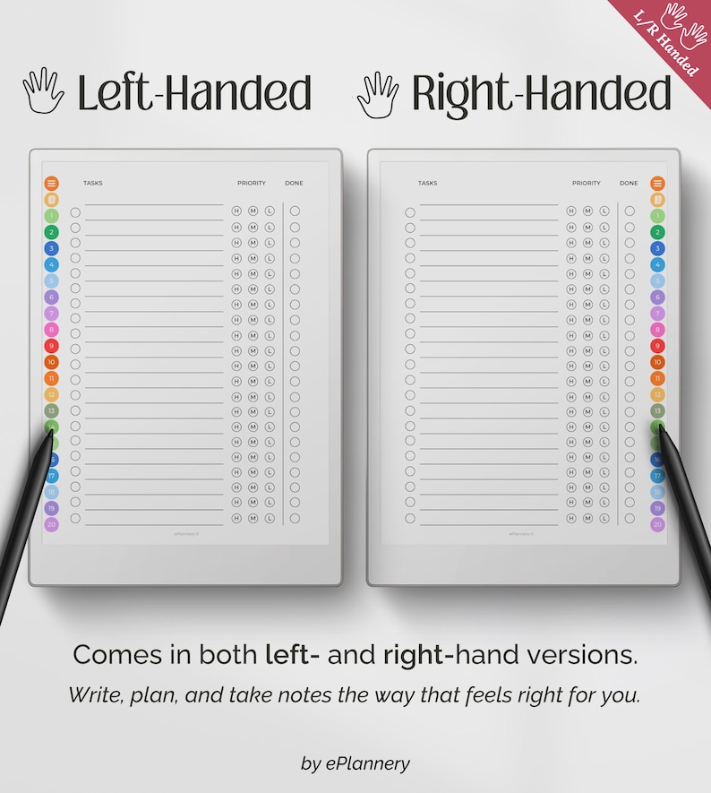 Templates for Remarkable Paper Pro, 150 Digital Notebook Pages for Note ...