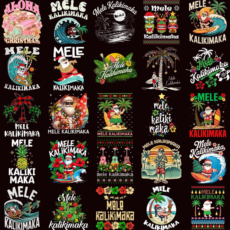 Hawaiian Christmas - Etsy