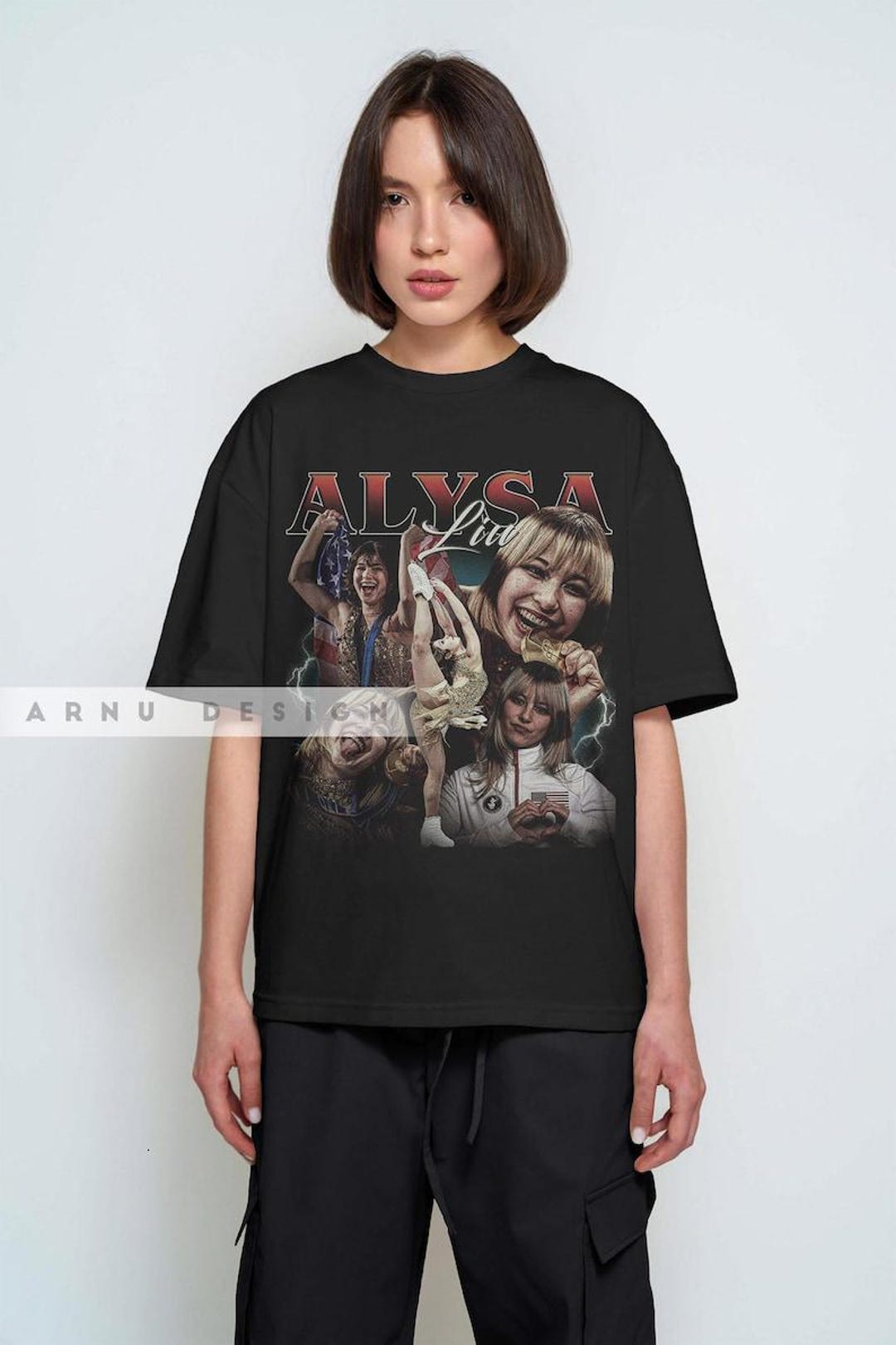 Vintage Alysa Liu Graphic Shirt, Figure Skating Aesthetic Tee, Sports ...