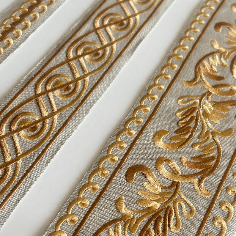 Upholstery Tape & Drapery Border Trim, 30/50/90 Mm Widths, Continuous ...
