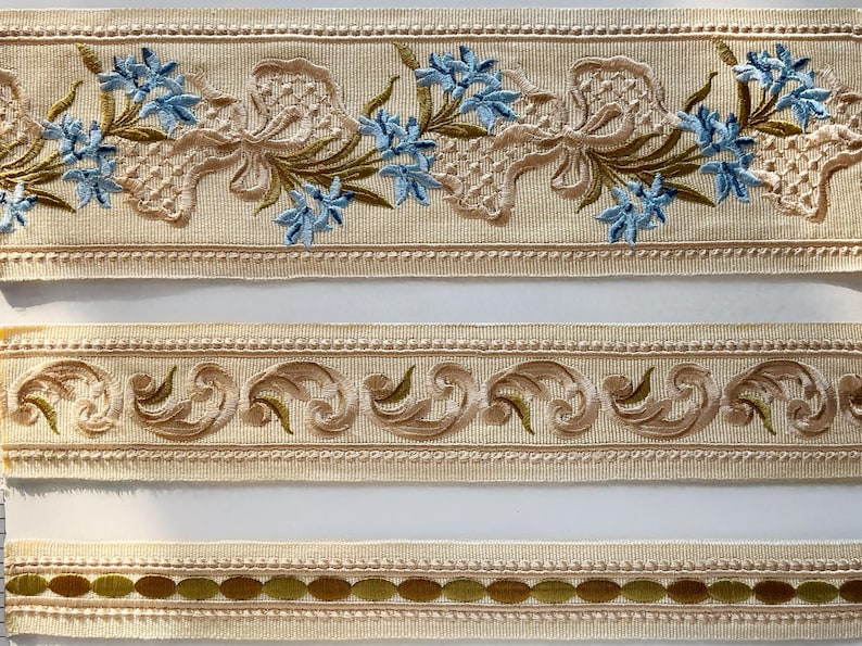 Upholstery Tape & Drapery Border Trim, 30/50/90 Mm Widths, Continuous ...