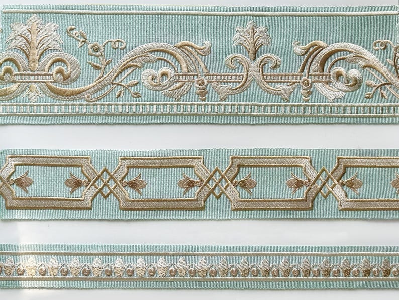 Upholstery Tape & Drapery Border Trim, 30/50/90 Mm Widths, Continuous ...