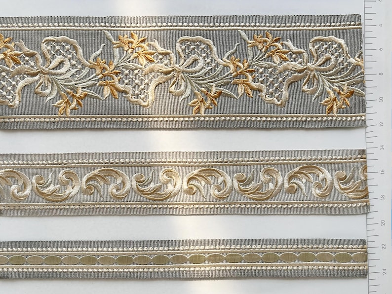 Upholstery Tape & Drapery Border Trim, 30/50/90 Mm Widths, Continuous ...