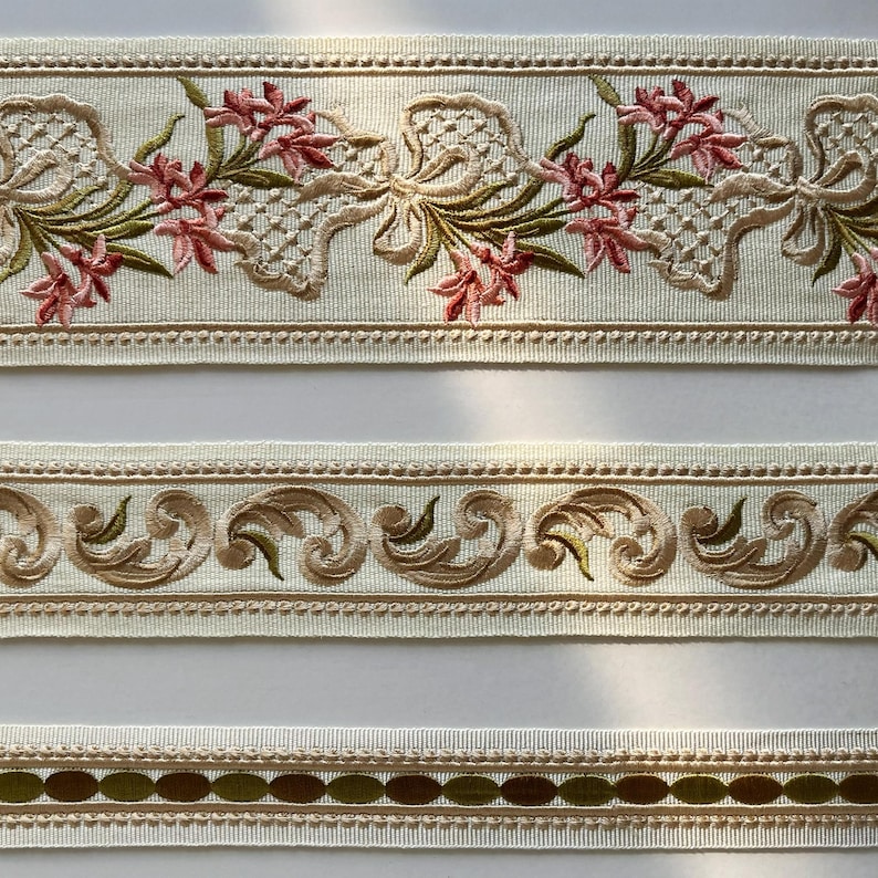 Upholstery Tape & Drapery Border Trim, 30/50/90 Mm Widths, Continuous ...