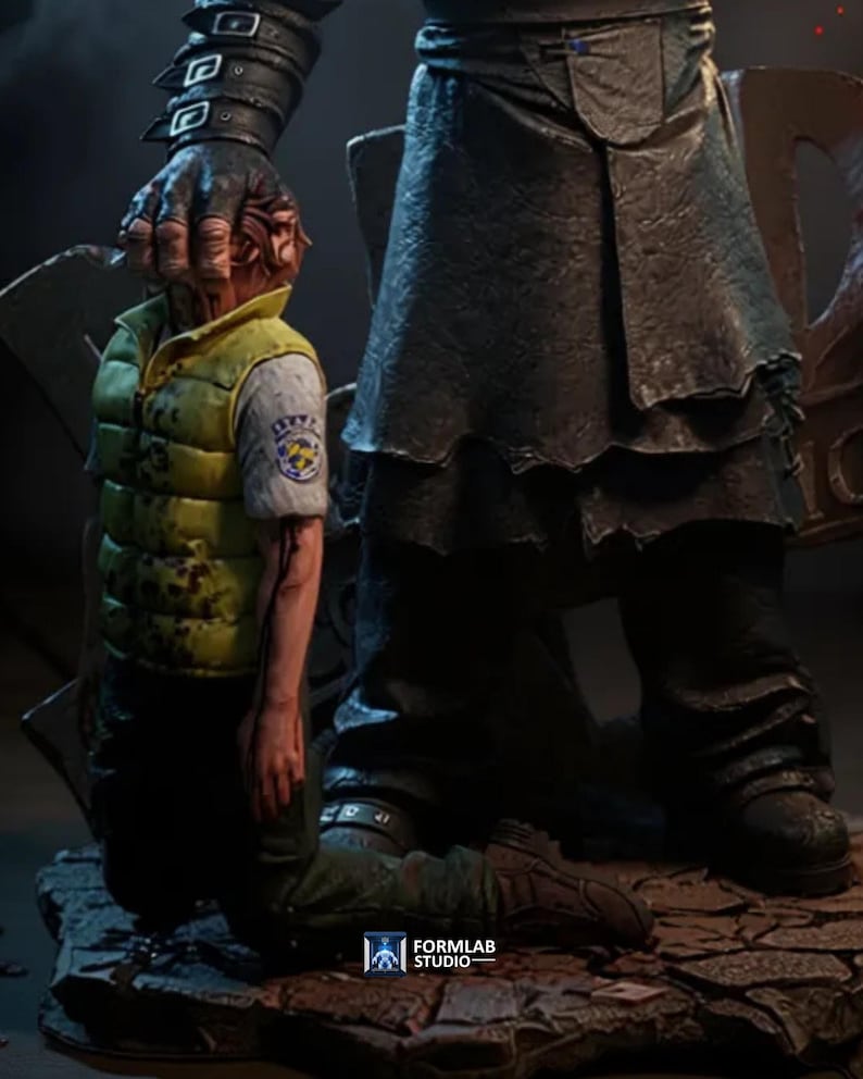Nemesis | Resident Evil Fan Made Biohazard Horror Diorama | 3D Print ...