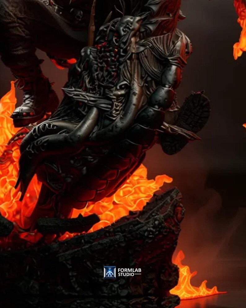 Ghost Rider Fan Made – Hellfire Skull Biker | Supernatural Flame Aura ...