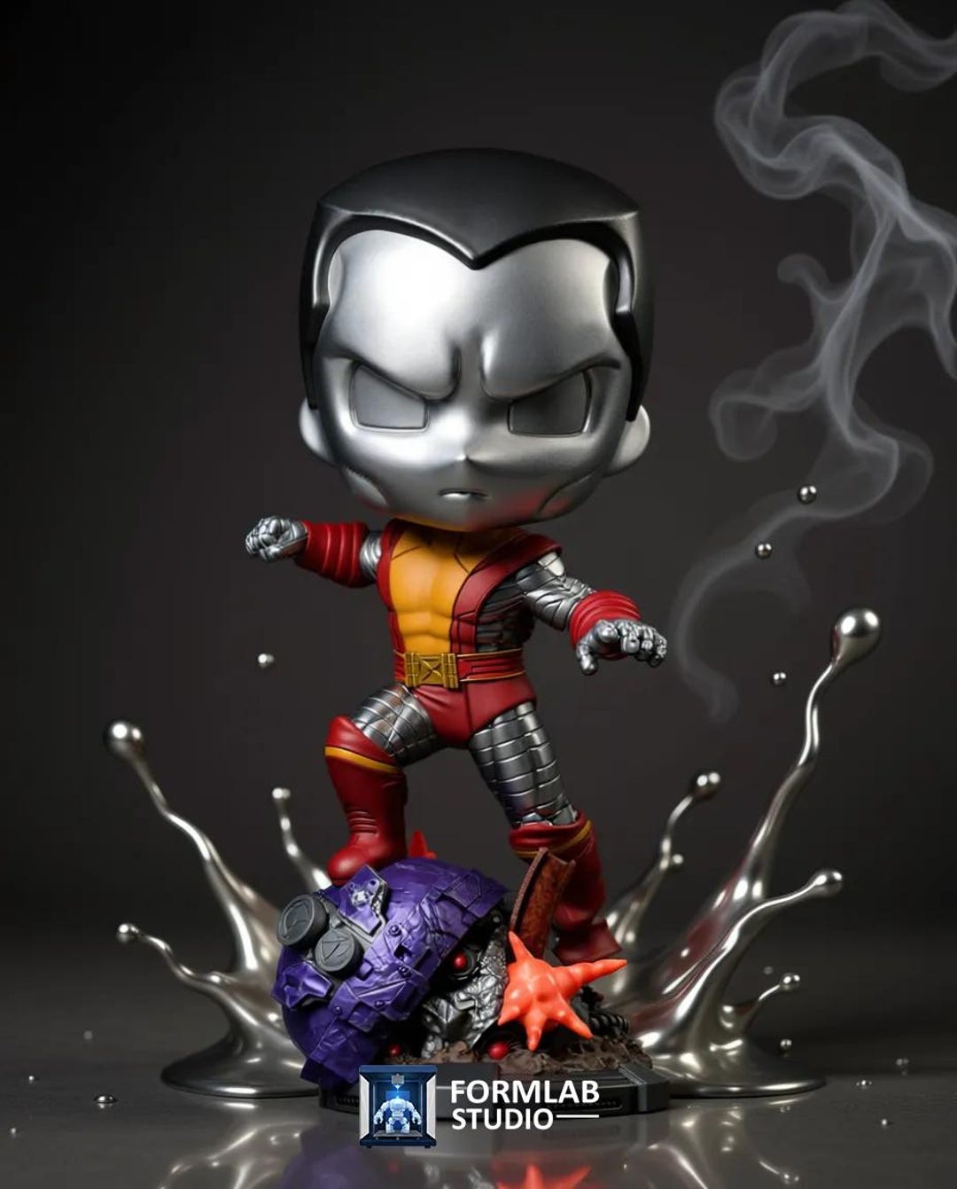 Colossus Chibi Hero Inspired 3D Printable Figure STL - Etsy