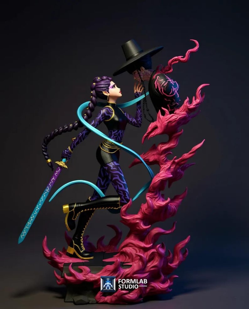 Rumi K-pop Inspired – Shadow Warrior (DH) 2025 STL 3D Print Model - Etsy