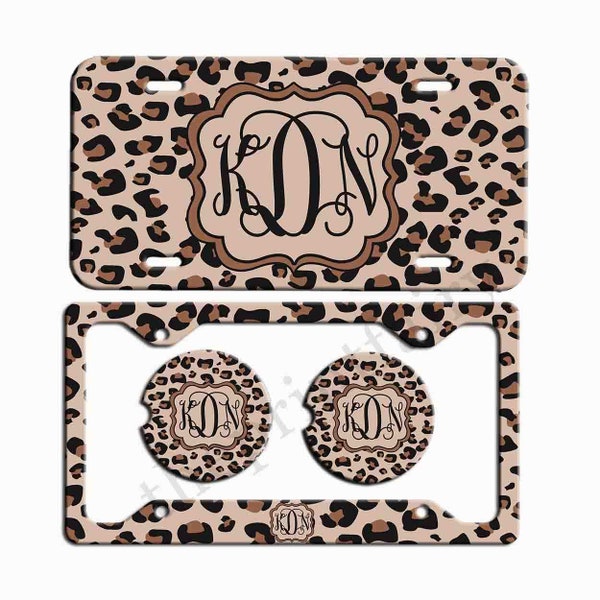 Leopard Cheetah License Plate - Etsy