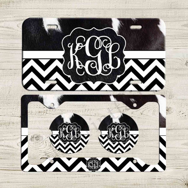 Chevron License Plate - Etsy