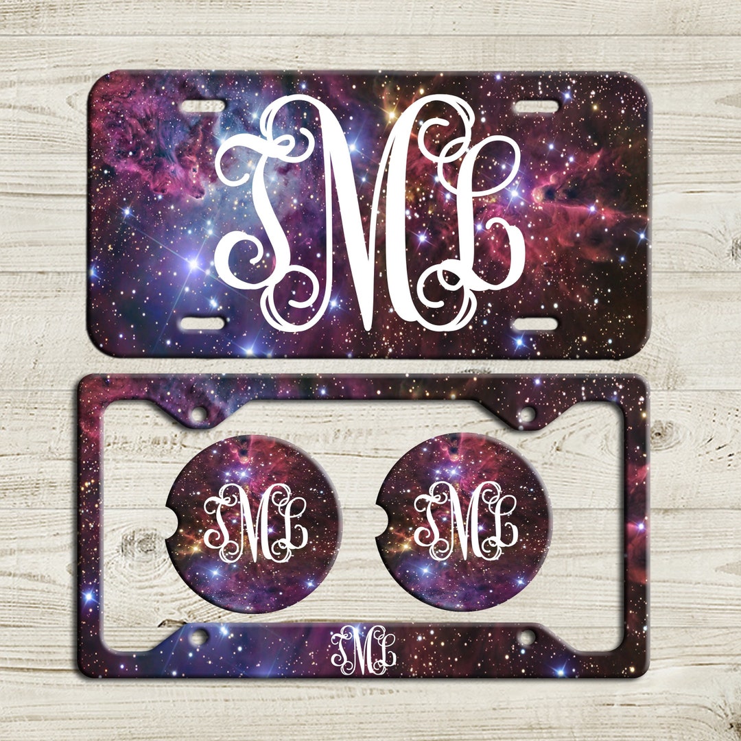 Space Nebula License Plate Custom License Plate Personalized - Etsy
