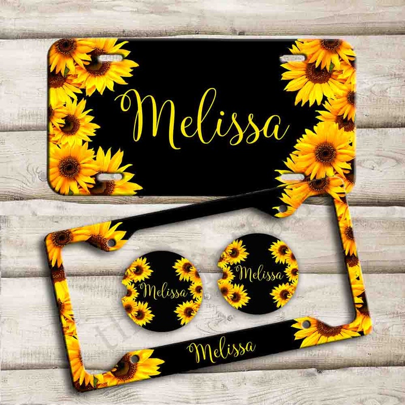 Sunflower Plate - Etsy