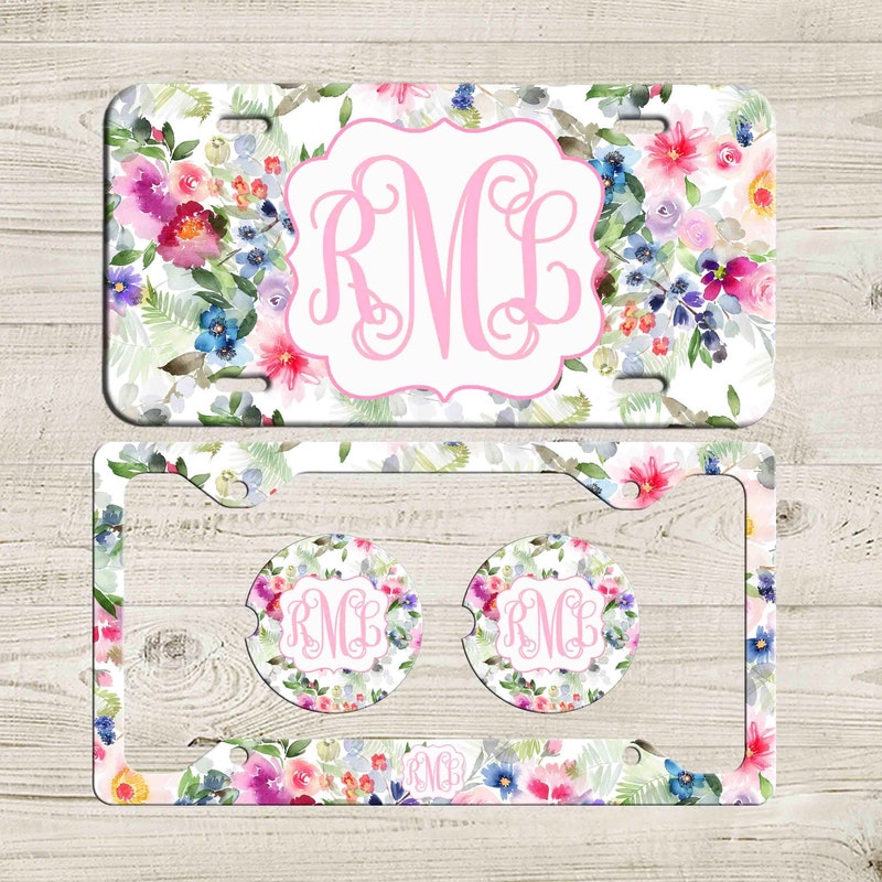 Floral Plates - Etsy