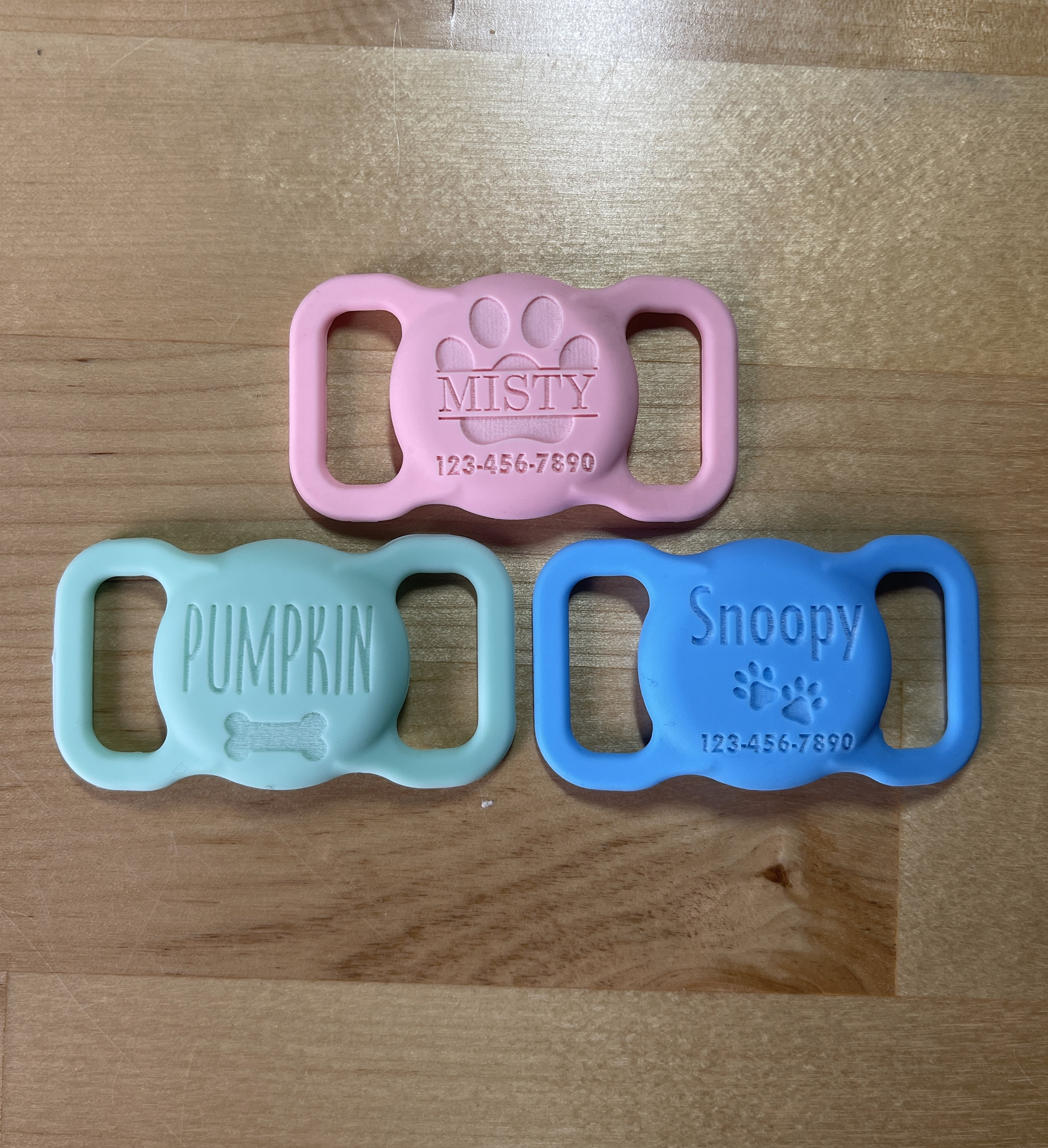 AirTag Pet Collar Holder, Dog Collar Air Tag,dog Name Tag, Custom Air ...