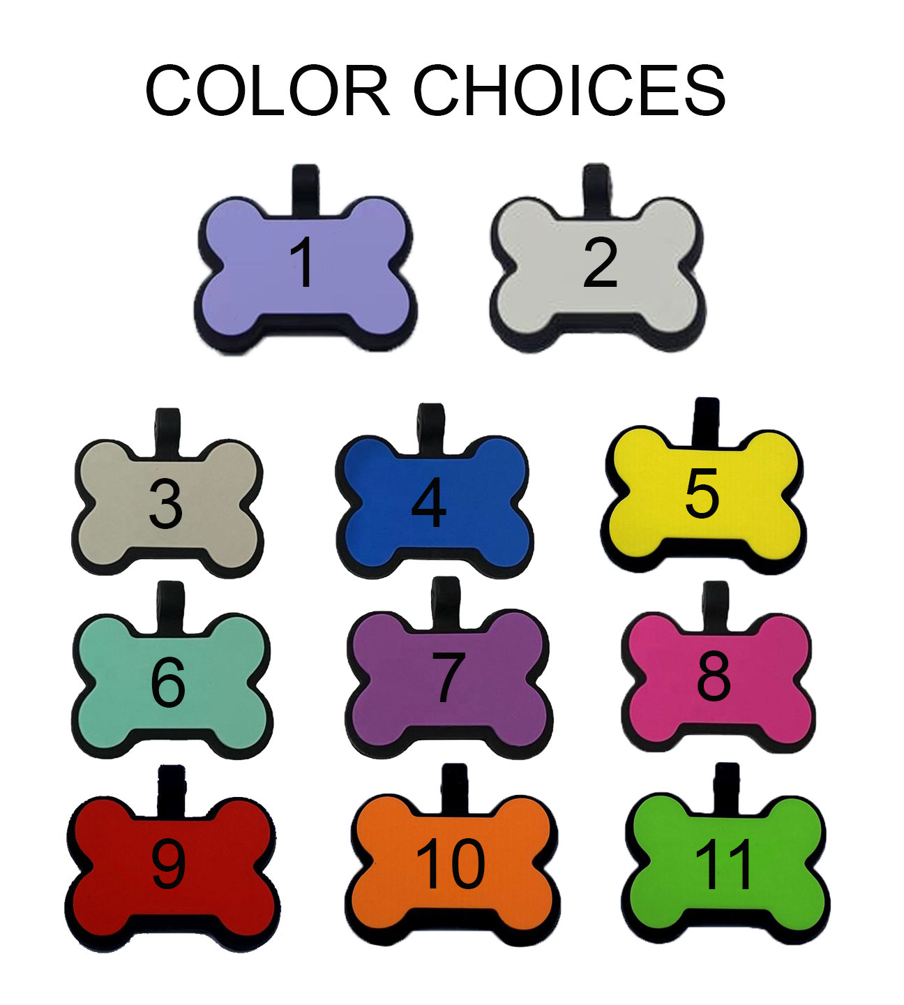 Silent Dog Tag, Custom Dog Tag, Silicone Dog Tag, Soundless Dog Tag ...