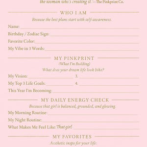 The Pinkprint Planner: Luxury Hot Pink & Gold Foil Planner - Etsy