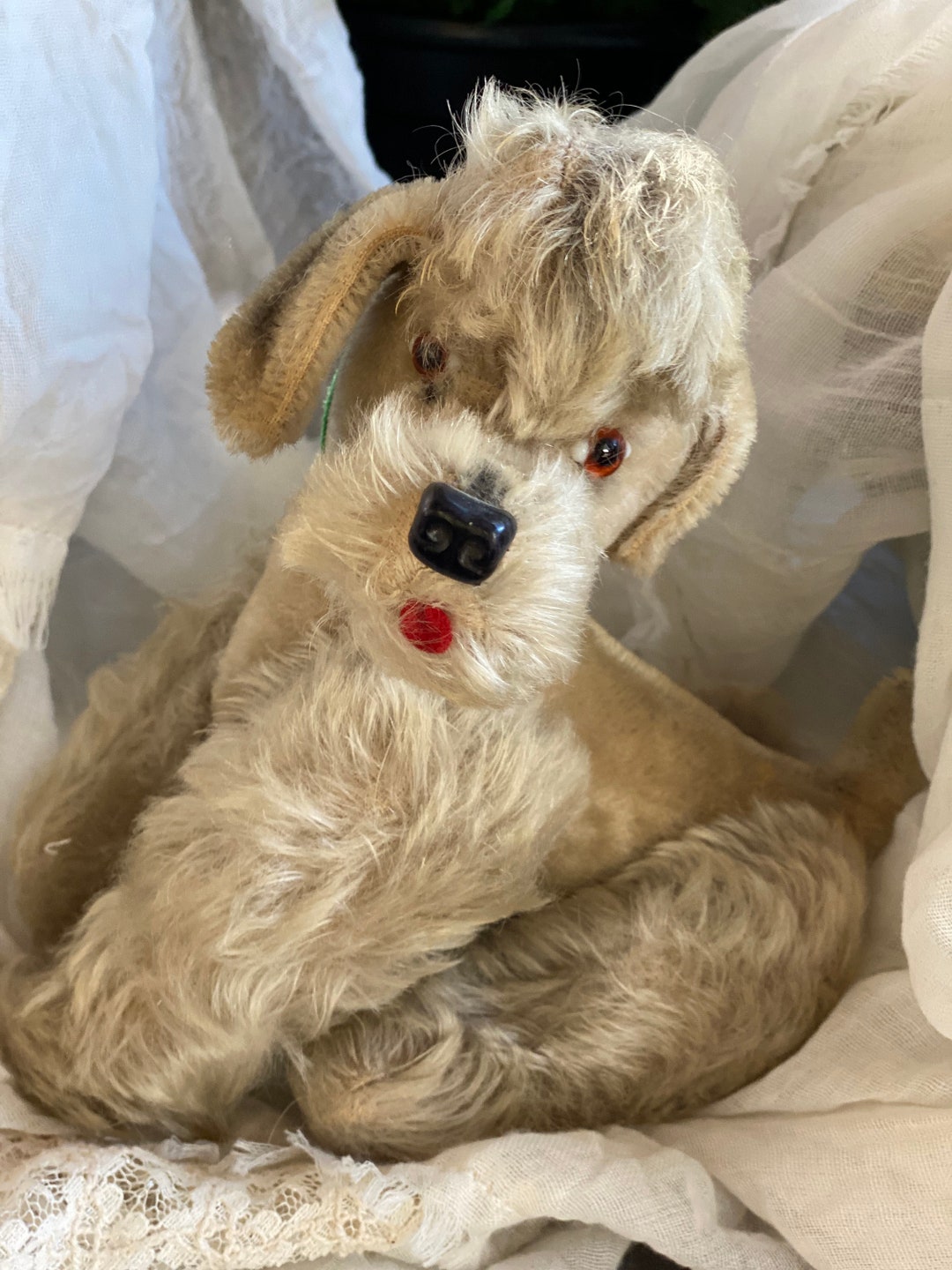 VINTAGE ORIGINAL STEIFF snobby Poodle Dog - Etsy Ireland