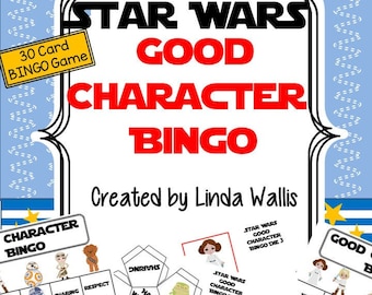 Character Bingo - Etsy