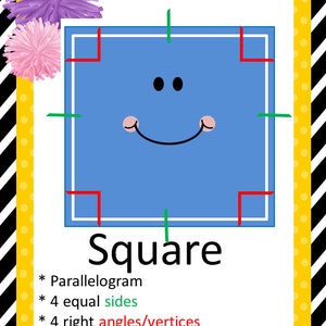 Pom Poms and Tassels 2D and 3D Shapes Posters, Half Posters and Sorting ...
