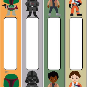 Star Wars Themed Binder Spines & Covers - Etsy