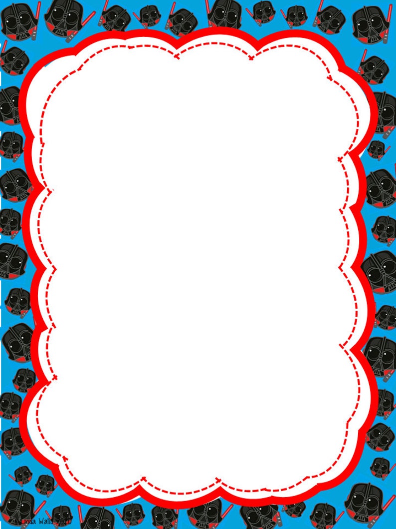 Star Wars Themed Border/frames Portrait - Etsy