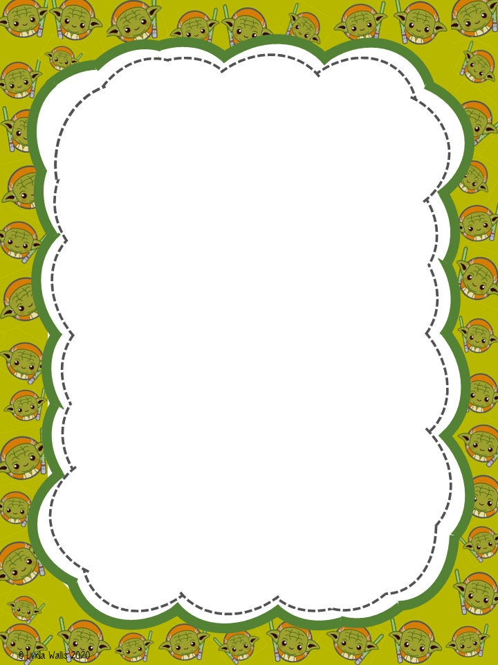 Star Wars Themed Border/frames Portrait - Etsy