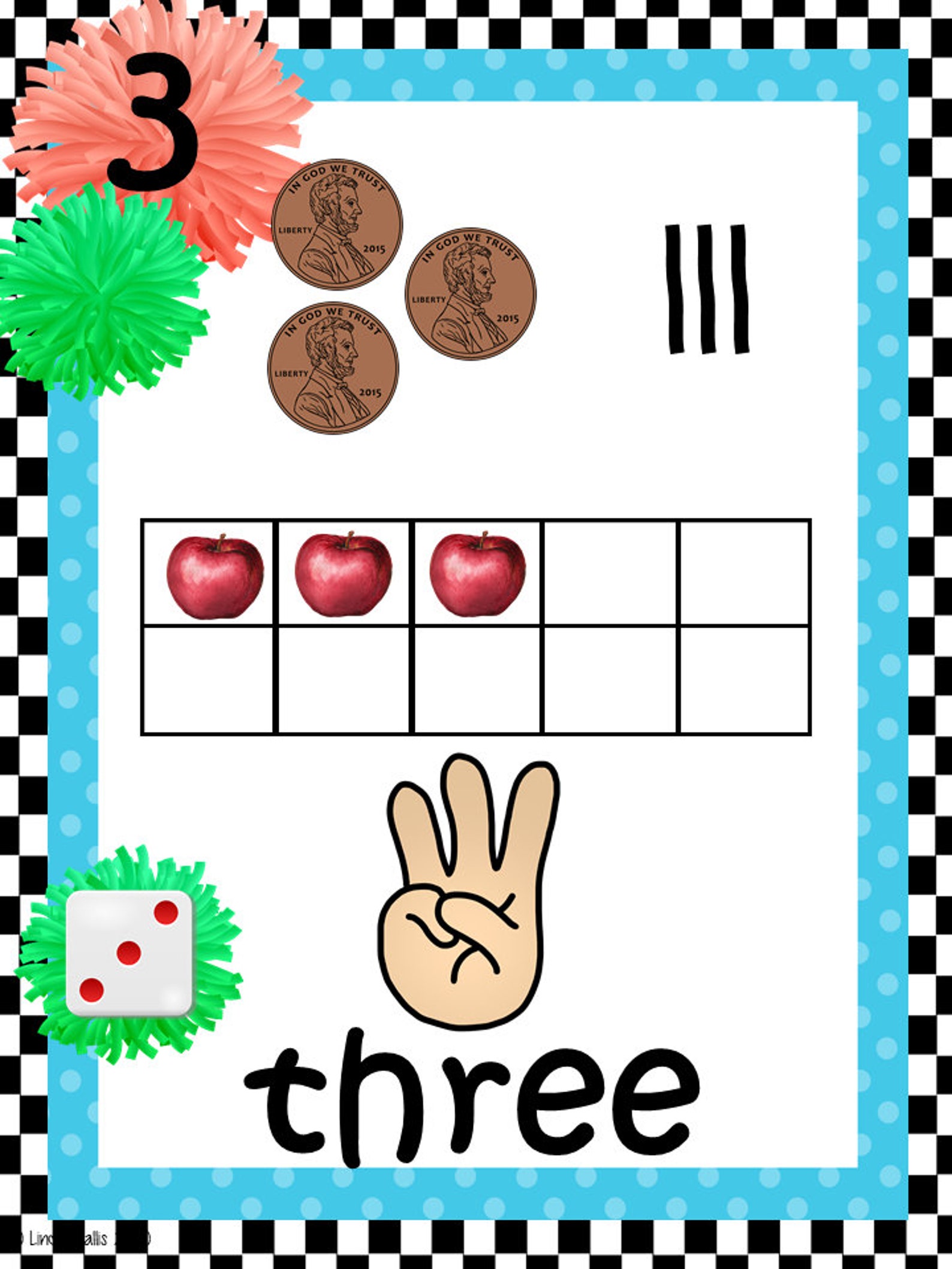 Pom Poms and Tassels Number Posters With Multiple Ways to Count - Etsy