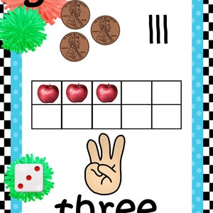 Pom Poms and Tassels Number Posters With Multiple Ways to Count - Etsy