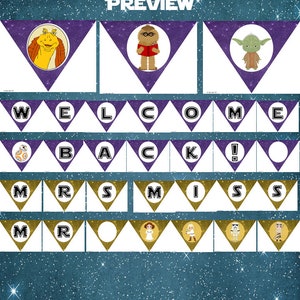 Star Wars Themed Classroom Decor Pack - Etsy