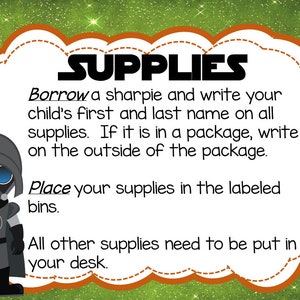 Star Wars-themed Meet the Teacher Posters Editable - Etsy