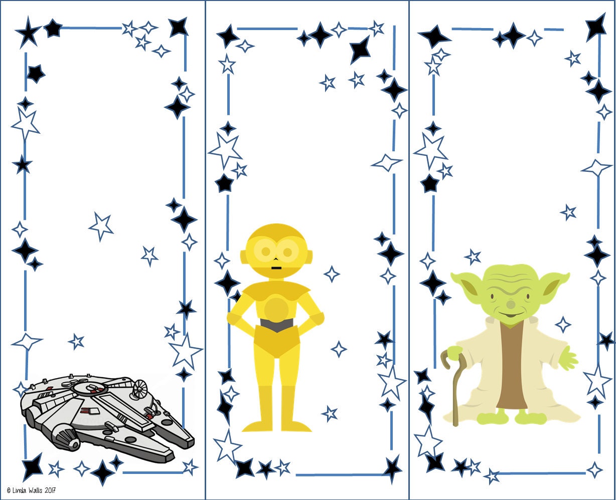 Star Wars Themed Classroom Passes - Editable - Etsy